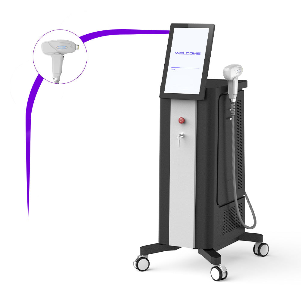 Laser Hair Removal Machine 808nm All Skin Tone for Professional Use